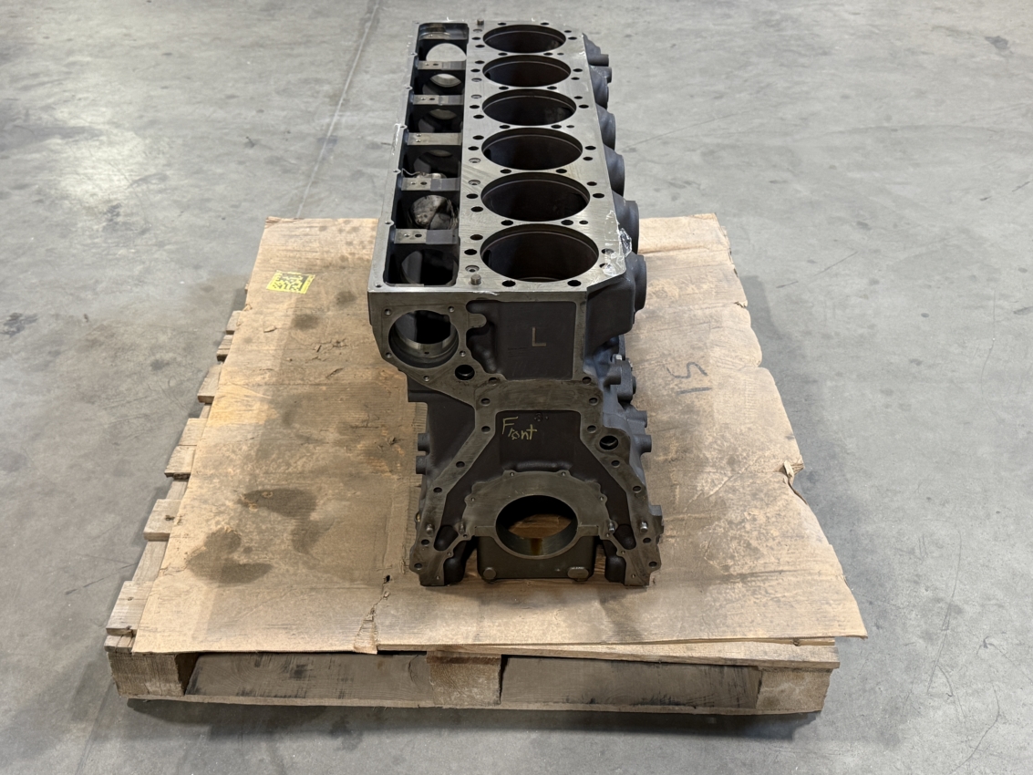 CAT C10 / C12 Cylinder Block, P/N 200-2054 Rebuilt - WPP Item 7500