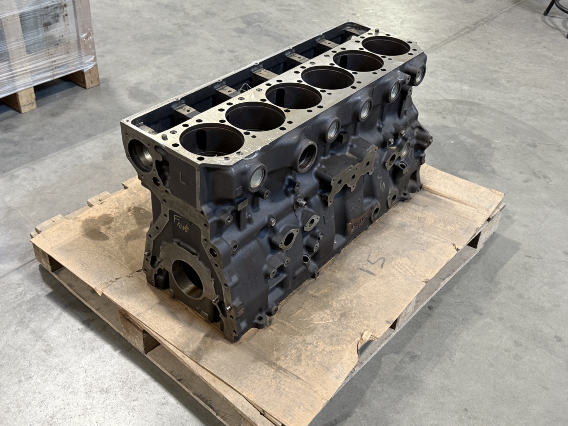 CAT C10 / C12 Cylinder Block, P/N 200-2054 Rebuilt - WPP Item 7500