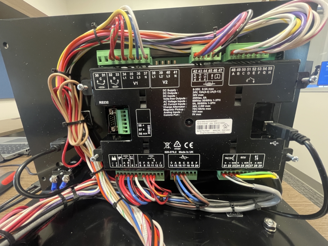 Deep Sea DSE 7310 MKII Controller w/ Wiring Harness & Enclosure – New ...