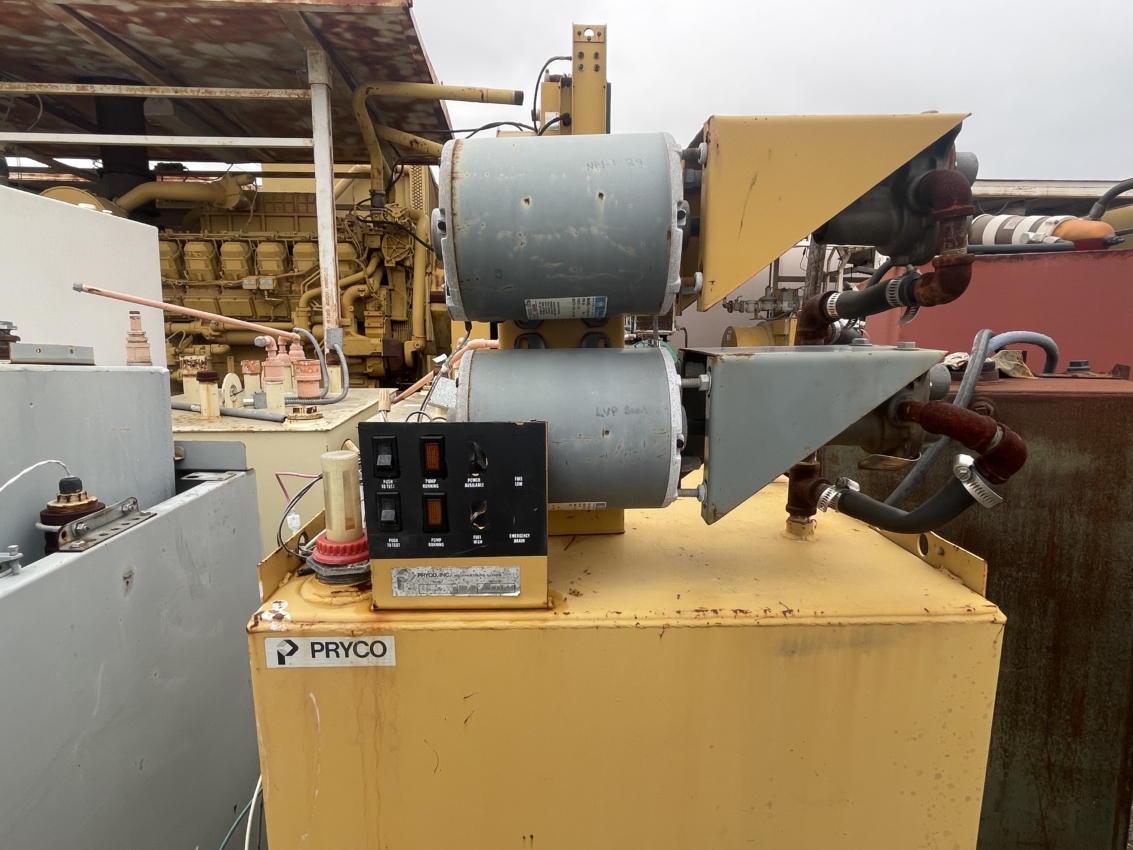 Pryco Yellow Rectangular 250 Gallon Fuel Tank - WPP Item 23448